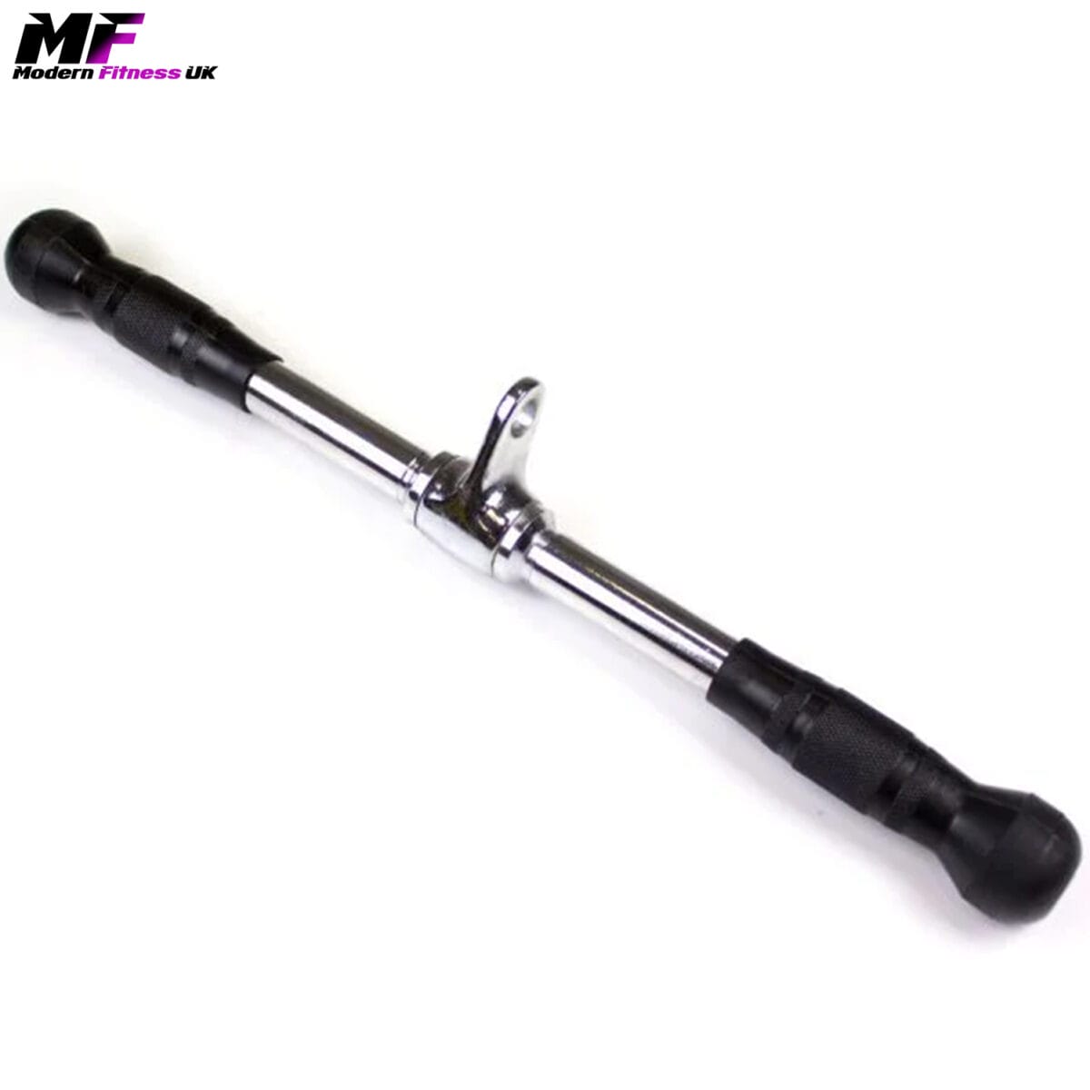 Straight Pull Down Bar – Cable Machine Attachment, 510mm, Steel, Rubber ...