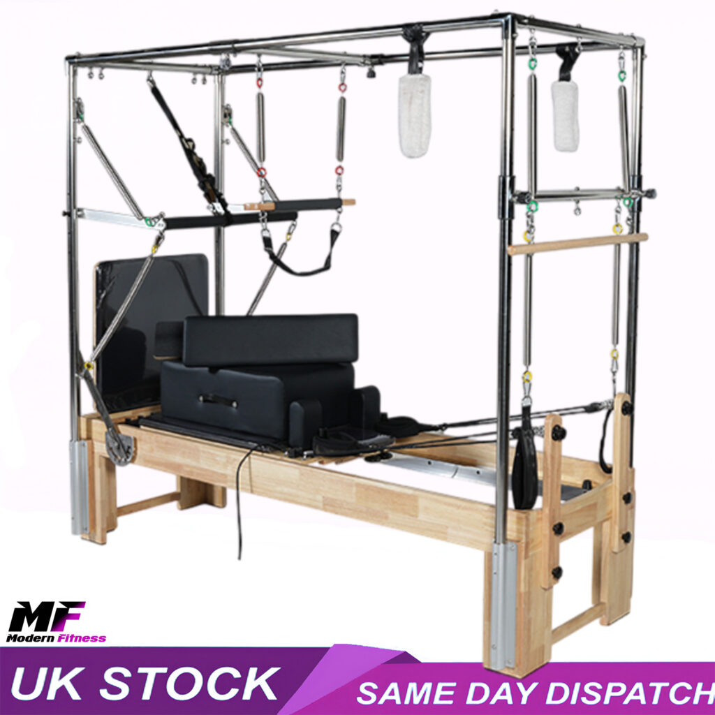 Pilates Reformer 3 in 1 Full Workout Fixed Bed Pro Series Modern ...