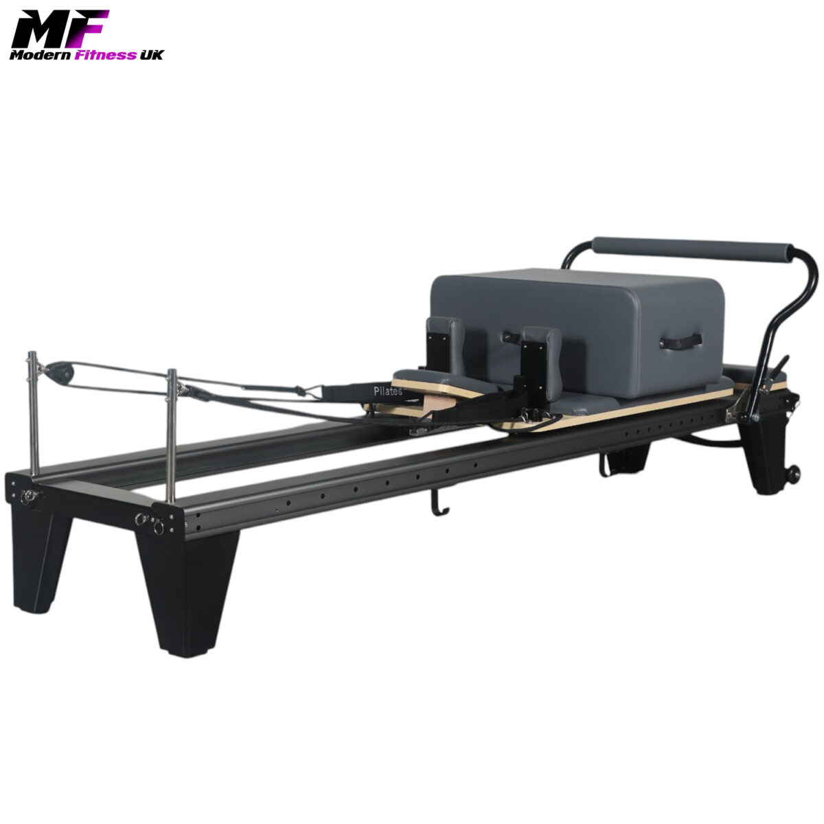 Pilates Reformer Aluminium Pro – Fixed Frame, Studio Quality with ...