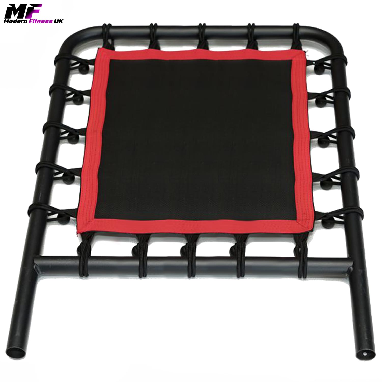 Trampoline Attachment Wooden Reformer – Red/Black, Premium Pilates Upgrade