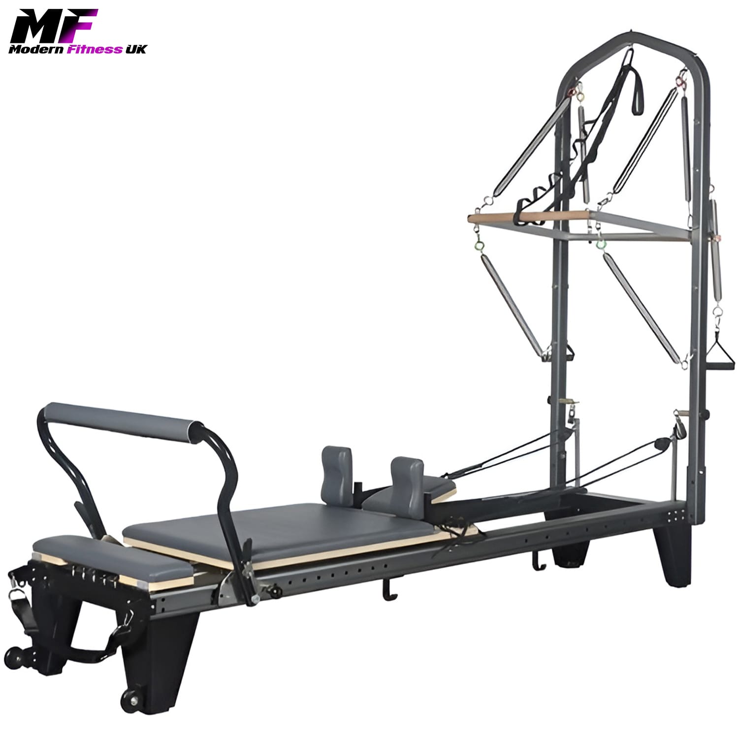 Pilates Reformer Half Trapeze – Aluminium Studio Reformer with Jump ...